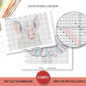 Letter Y Yak ABC Cross Stitch Pattern | Embroidery Pattern | Instant ...