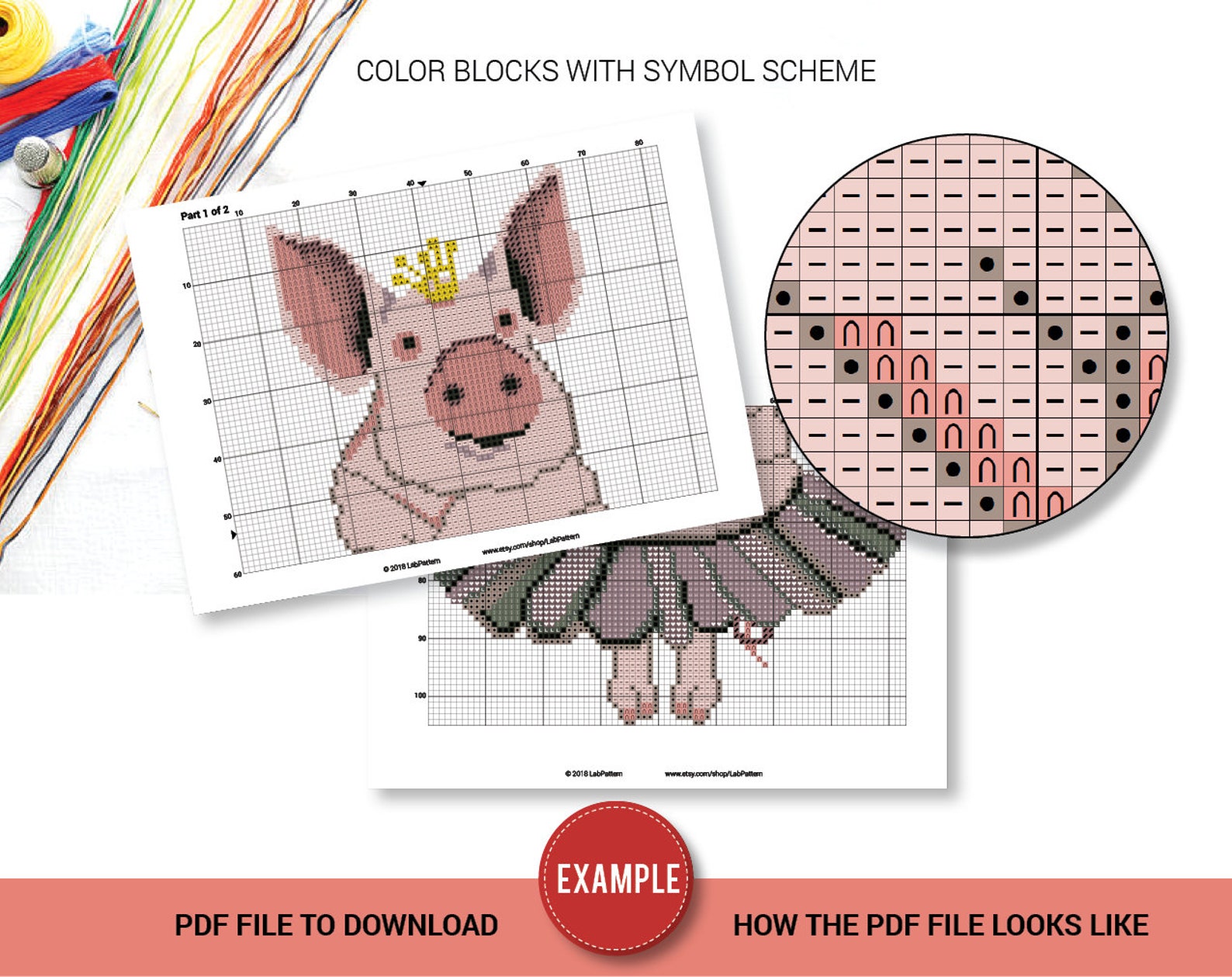 Letter Y Yak ABC Cross Stitch Pattern Embroidery Pattern - Etsy