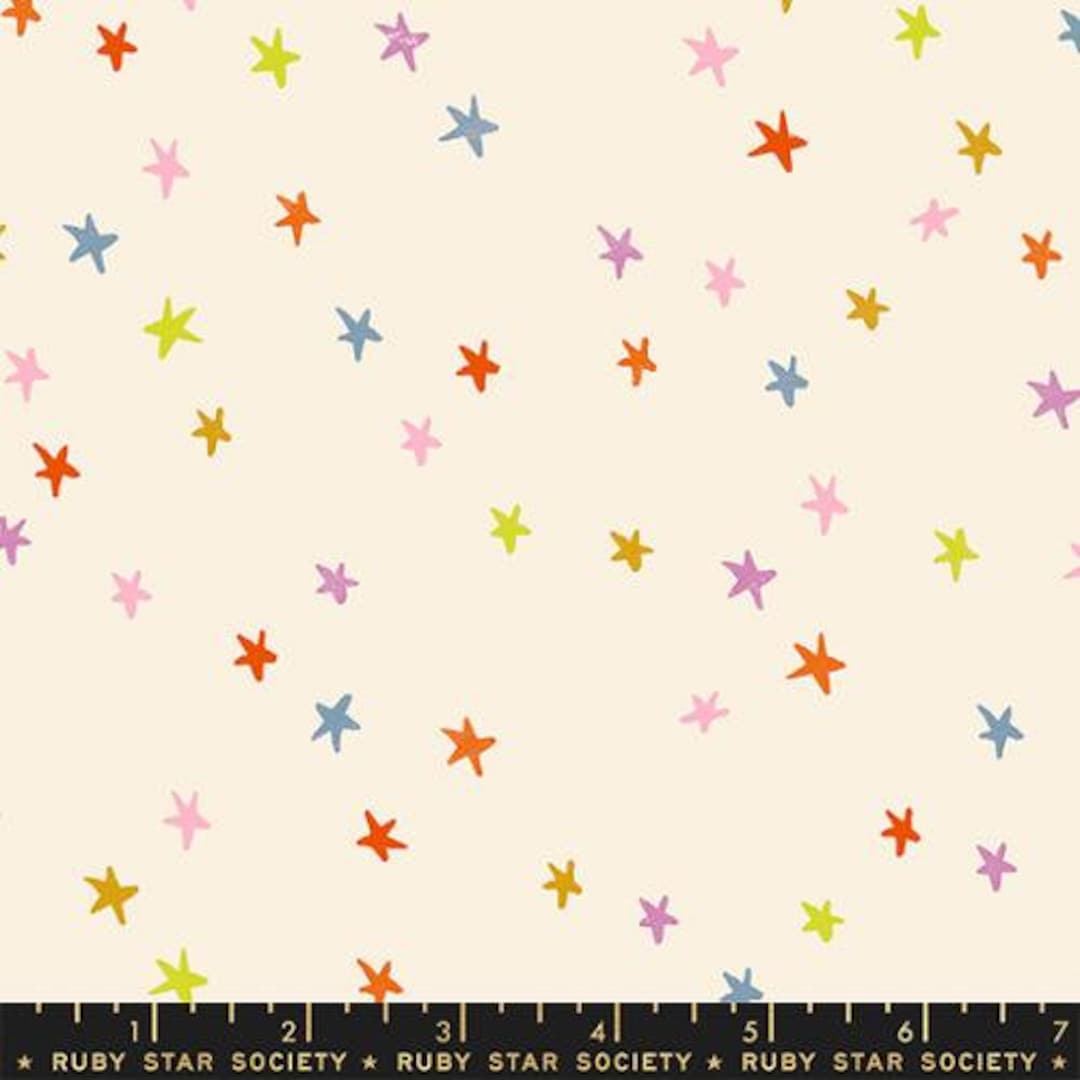 Ruby Star Society by Moda Fabrics Starry Collection, Multi (RS4109 34 ...