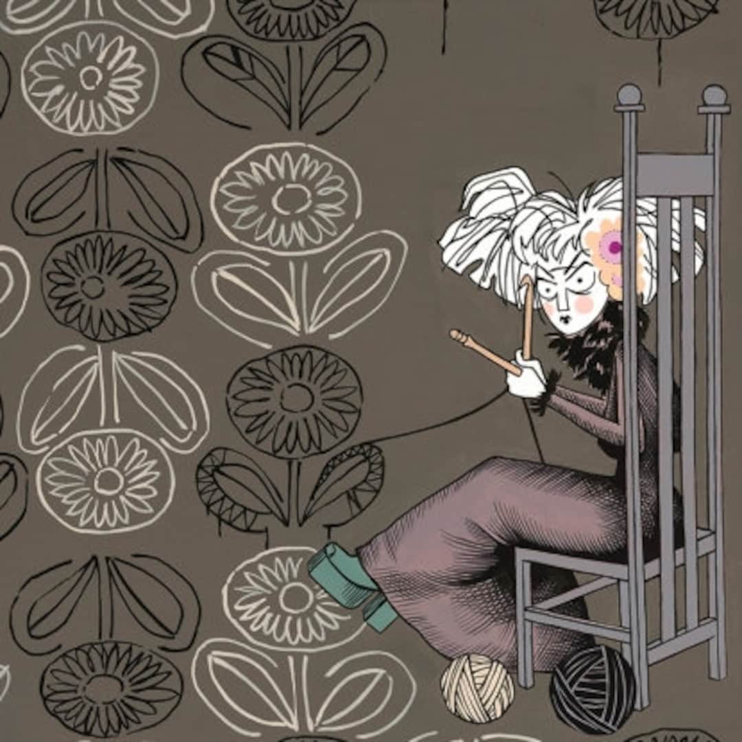 Alexander Henry Fabric the Ghastlies Collection, A Ghastlie Crochet ...