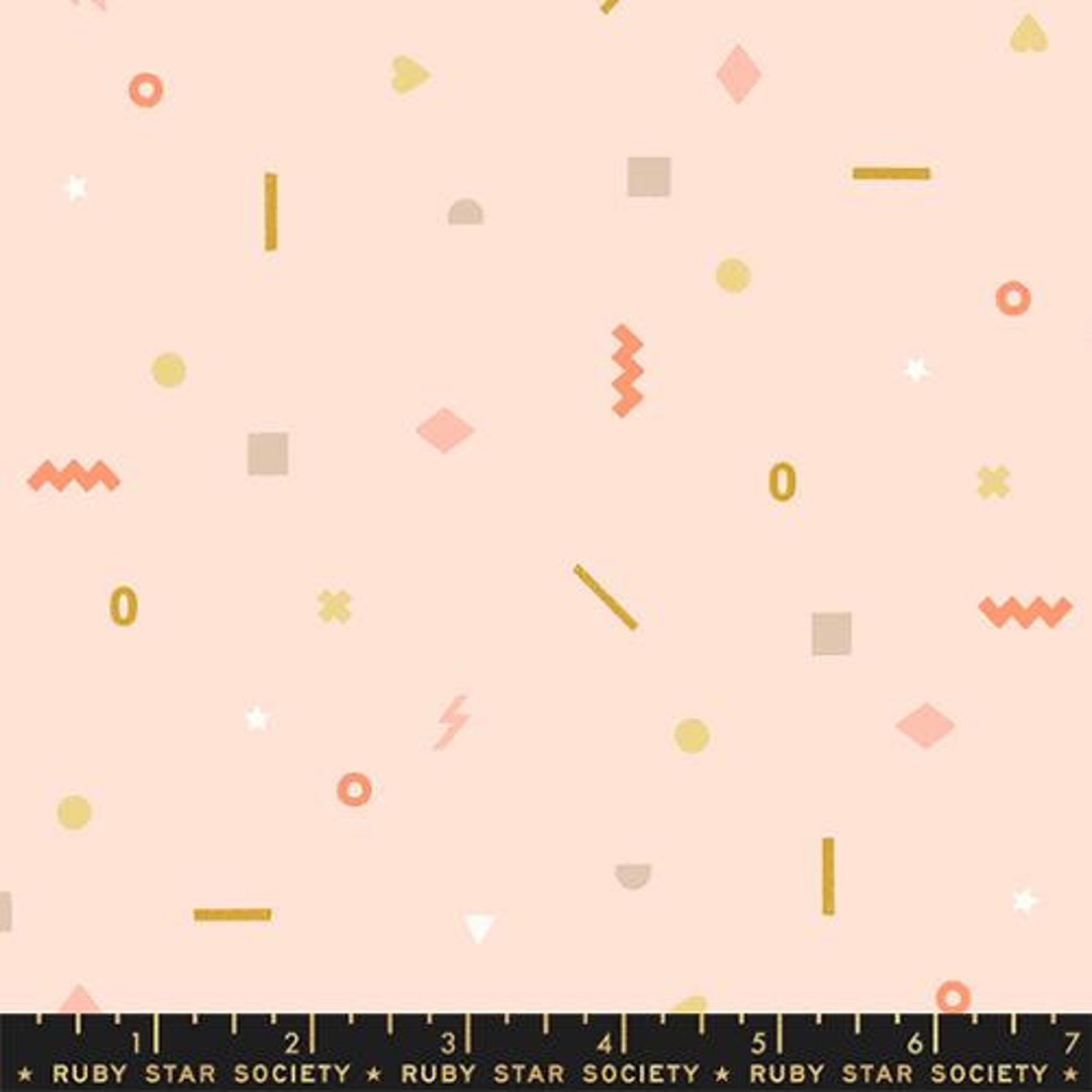 Ruby Star Society by Moda Fabrics Sunbeam Collection, Game Pieces (pale ...