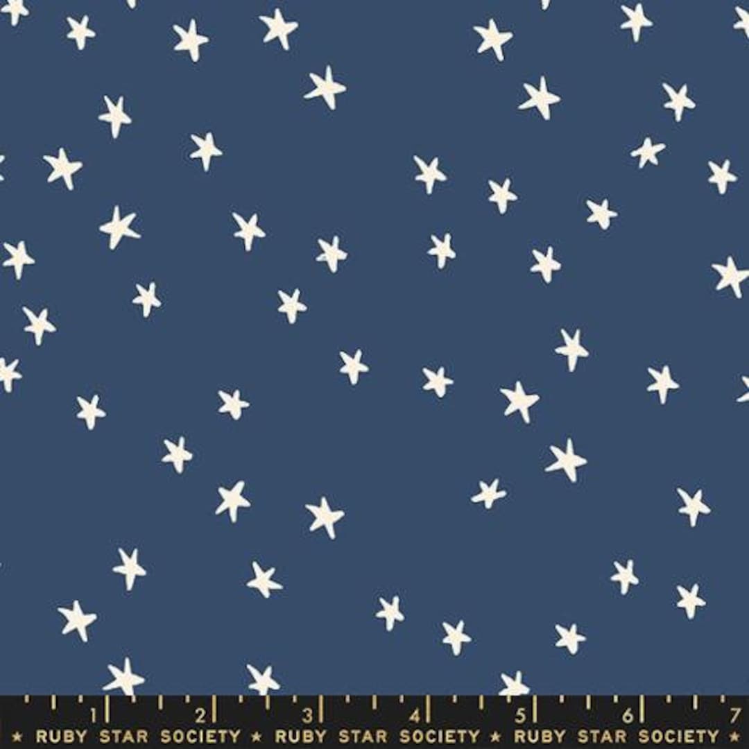 Ruby Star Society by Moda Fabrics Starry Collection, Bluebell (RS4109 ...