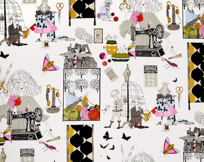 Alexander Henry Fabric the Ghastlies Collection, A Ghastlie Craft ...