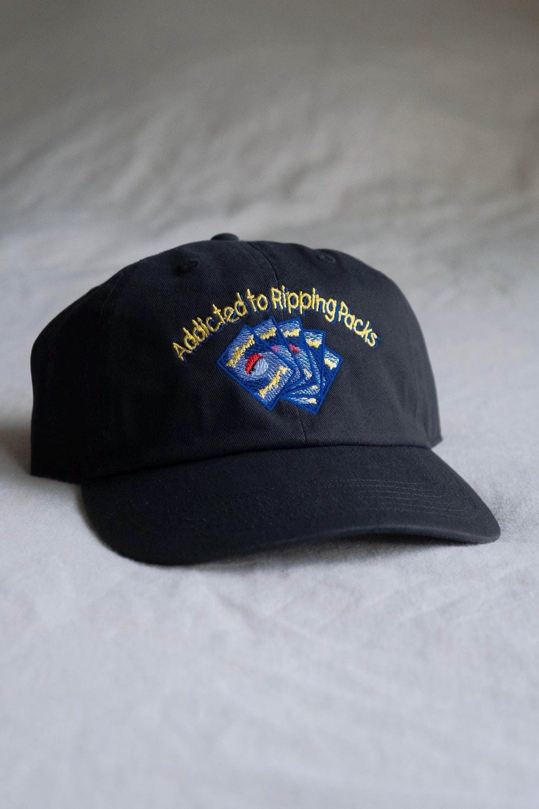 Addicted to Ripping Packs Anime Trading Card Embroidered Hat - Etsy