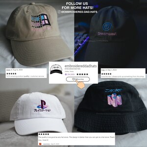 PS Vaporwave 90s Retro Gaming Nostalgia Embroidered Hat - Etsy