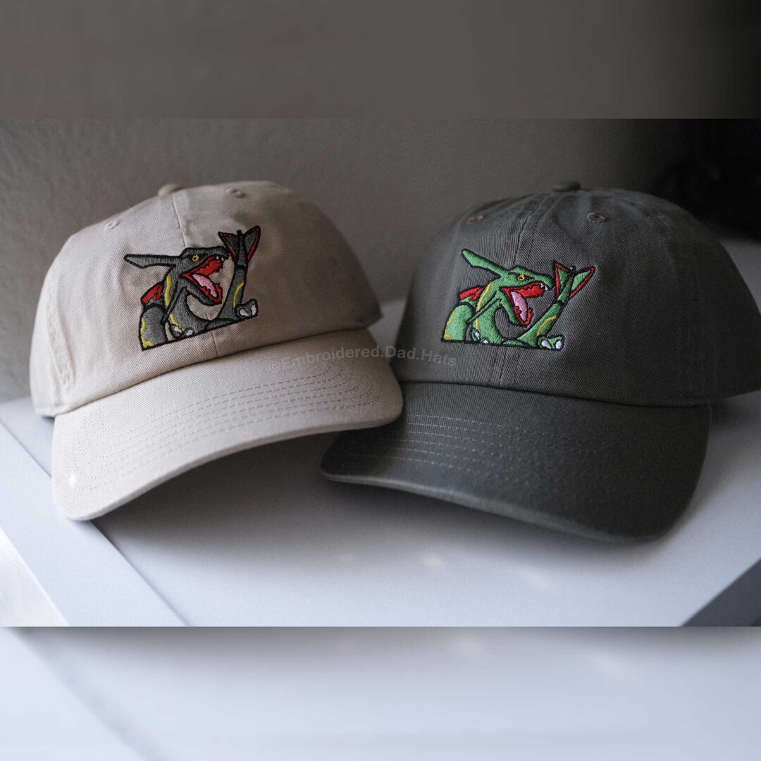 Rayquaza Anime Embroidered Hat - Etsy