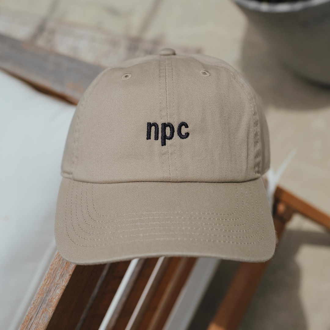 NPC Funny Meme Embroidered Hat - Etsy