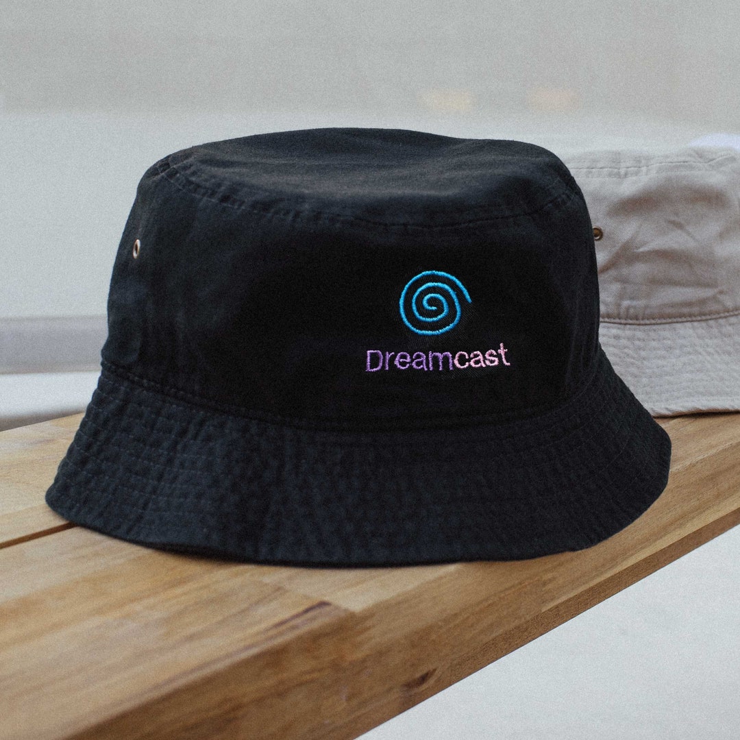 Dreamcast Vaporwave 90s Retro Gaming Embroidered Bucket Hat - Etsy