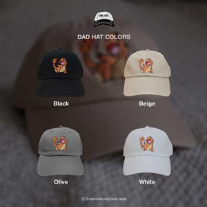 Charmander Anime Embroidered Hat - Etsy