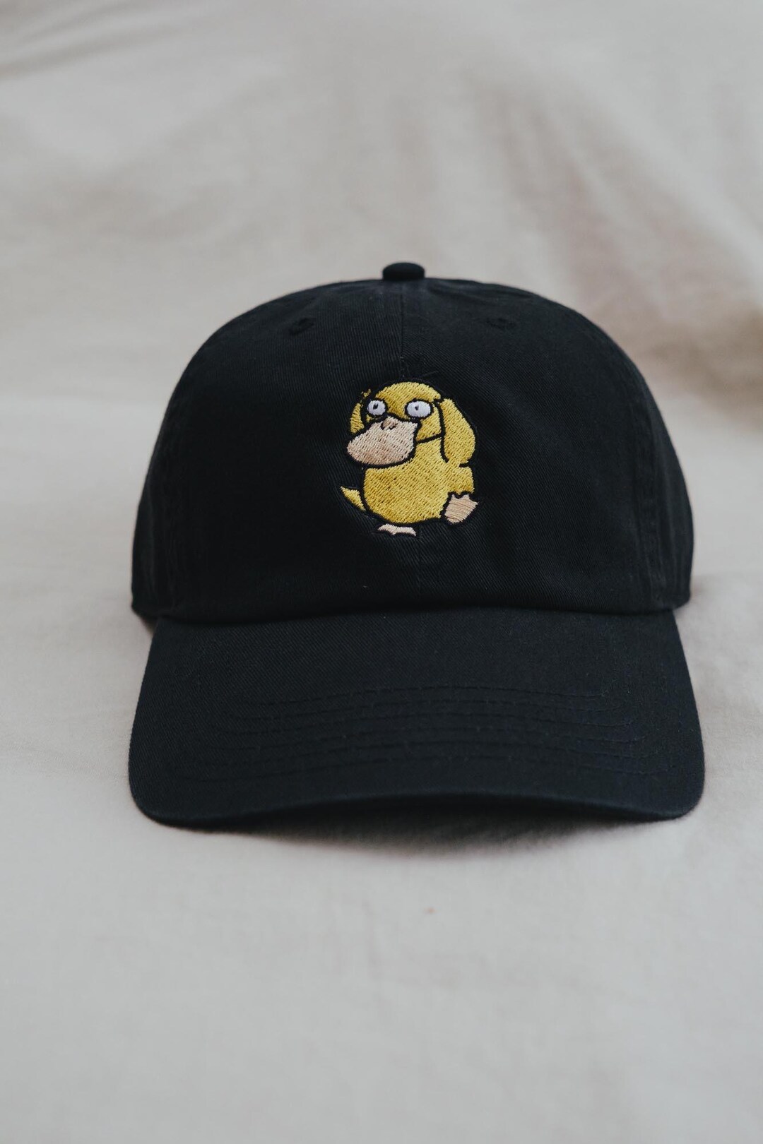 Psyduck Anime Embroidered Dad Hat - Etsy