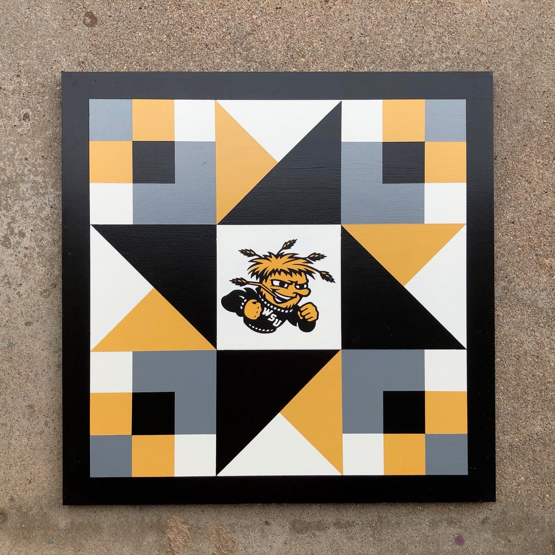 WSU Barn Quilt 2'x2' - Etsy