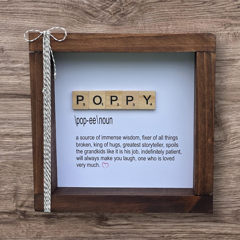 Poppy Dad - Etsy