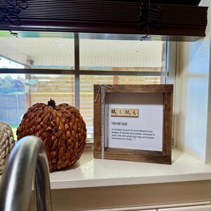 Gigi Definition Frame: Scrabble Tile Grandparent Gift - Etsy