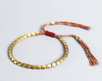 Original Tibetan Buddhist Tibetan Waterproof Wax Thread Lucky Rope ...