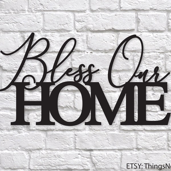 Bless Our Home - Etsy
