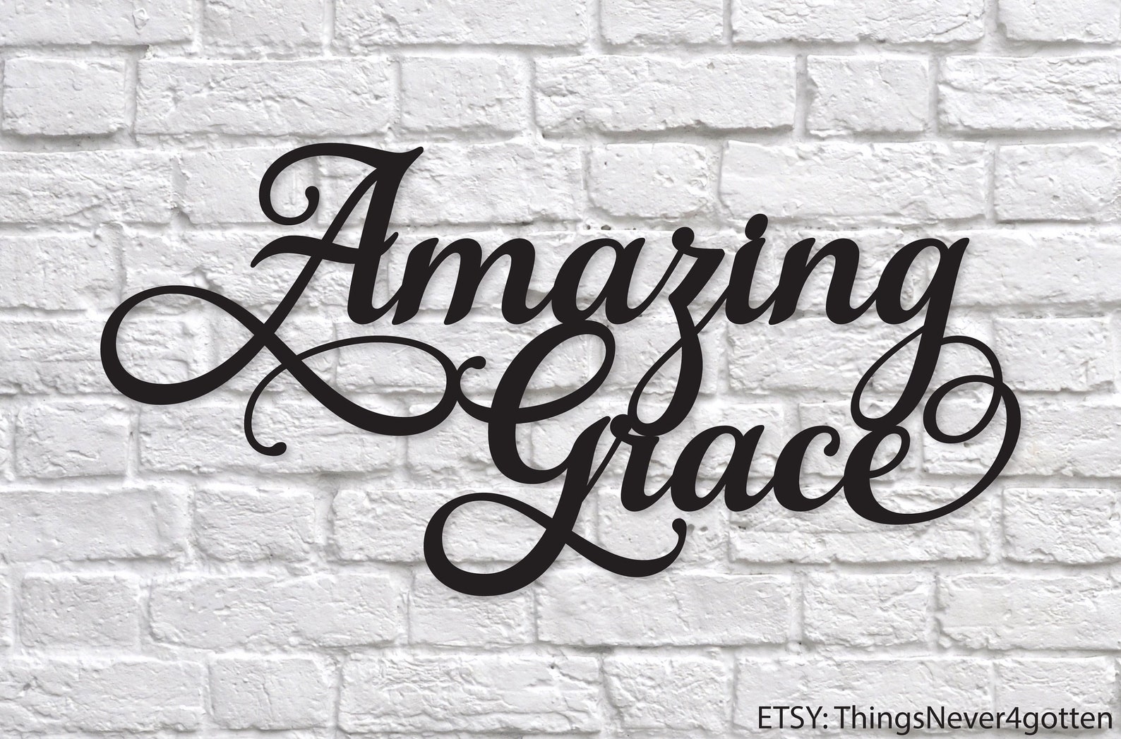 Amazing Grace Wooden Sign - Etsy