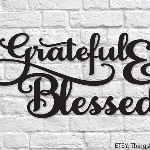 Wooden Blessed Sign - Etsy
