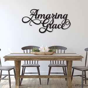 Amazing Grace Wooden Sign - Etsy