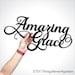 Amazing Grace Wooden Sign - Etsy