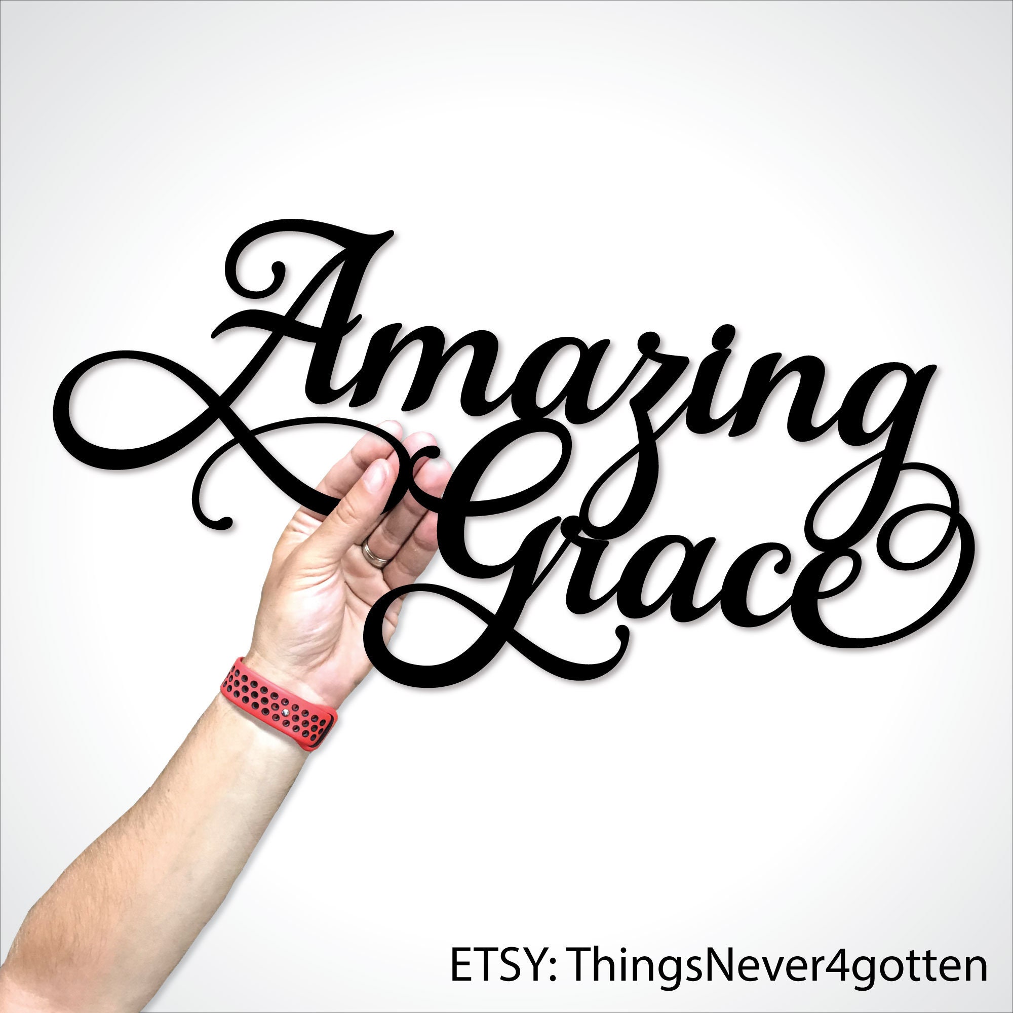 Amazing Grace Wooden Sign - Etsy