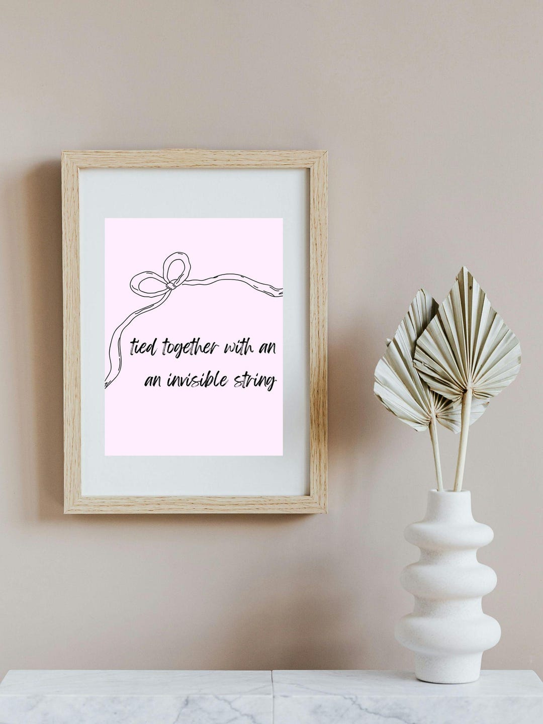 Taylor Swift Invisible String-inspired Print - Etsy