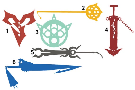 Final Fantasy 10 jecht symbol yuna staff brotherhood sword | Etsy