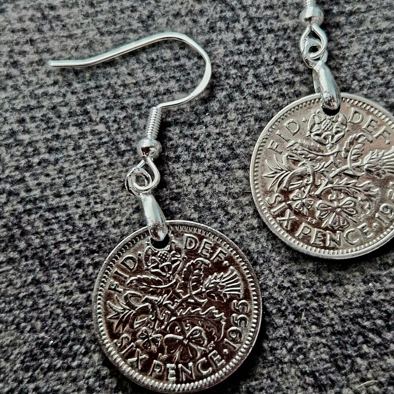 Dangle Coin Earrings - Etsy