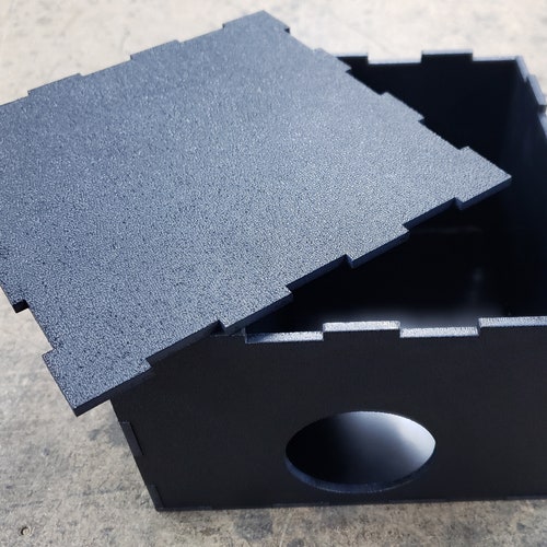 Leopard Gecko Moist Hide / Lay Box front Entrance - Etsy