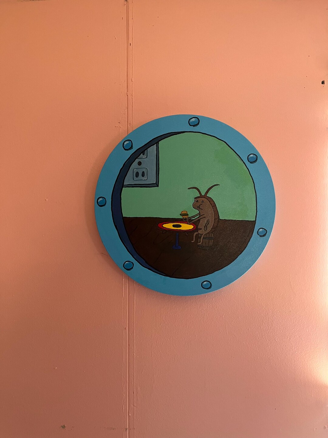 Spongebob Roach Painting - Etsy