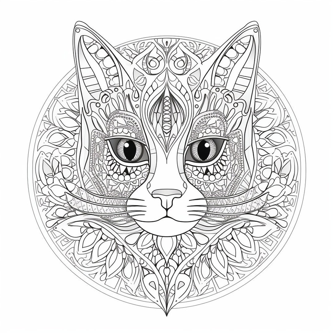 21 Pages of Coloring Pictures - Etsy