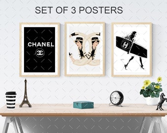 Coco chanel poster | Etsy