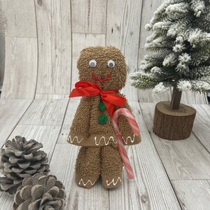 GINGERBREAD MEN FLANIMALS Mr Gumdrops Made From a Cotton Flannel ...