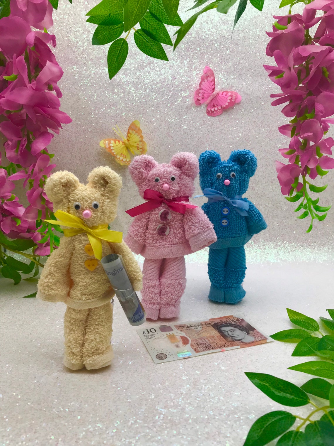 TEDDY FLANIMALS Tatty the Ted. Made From a Cotton Flannel. - Etsy UK