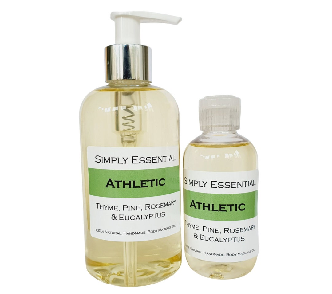 Athletic Aromatherapy Body Massage Oil Sports Blend Aches and - Etsy UK
