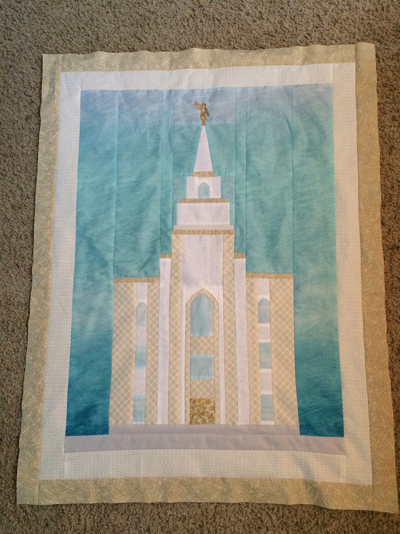 Kansas City Temple Quilt Block Pattern - Etsy