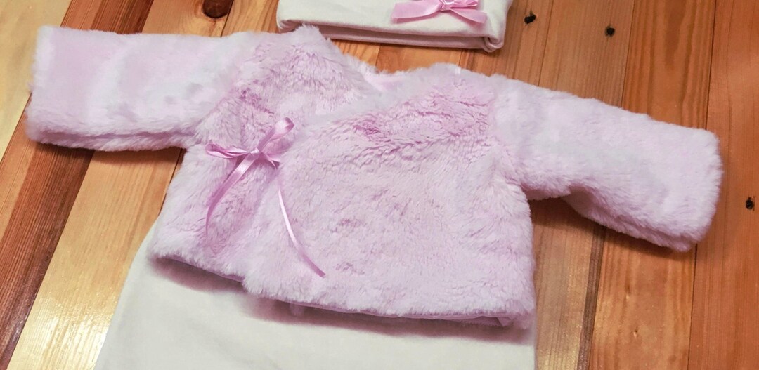 Baby Fur Coat Newborn Girl Jacket Baby Fur Shawl Wedding - Etsy