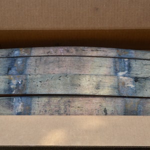 Whiskey Barrel Stave Cut off Pieces / Box of 8 / 24 Length - Etsy Canada