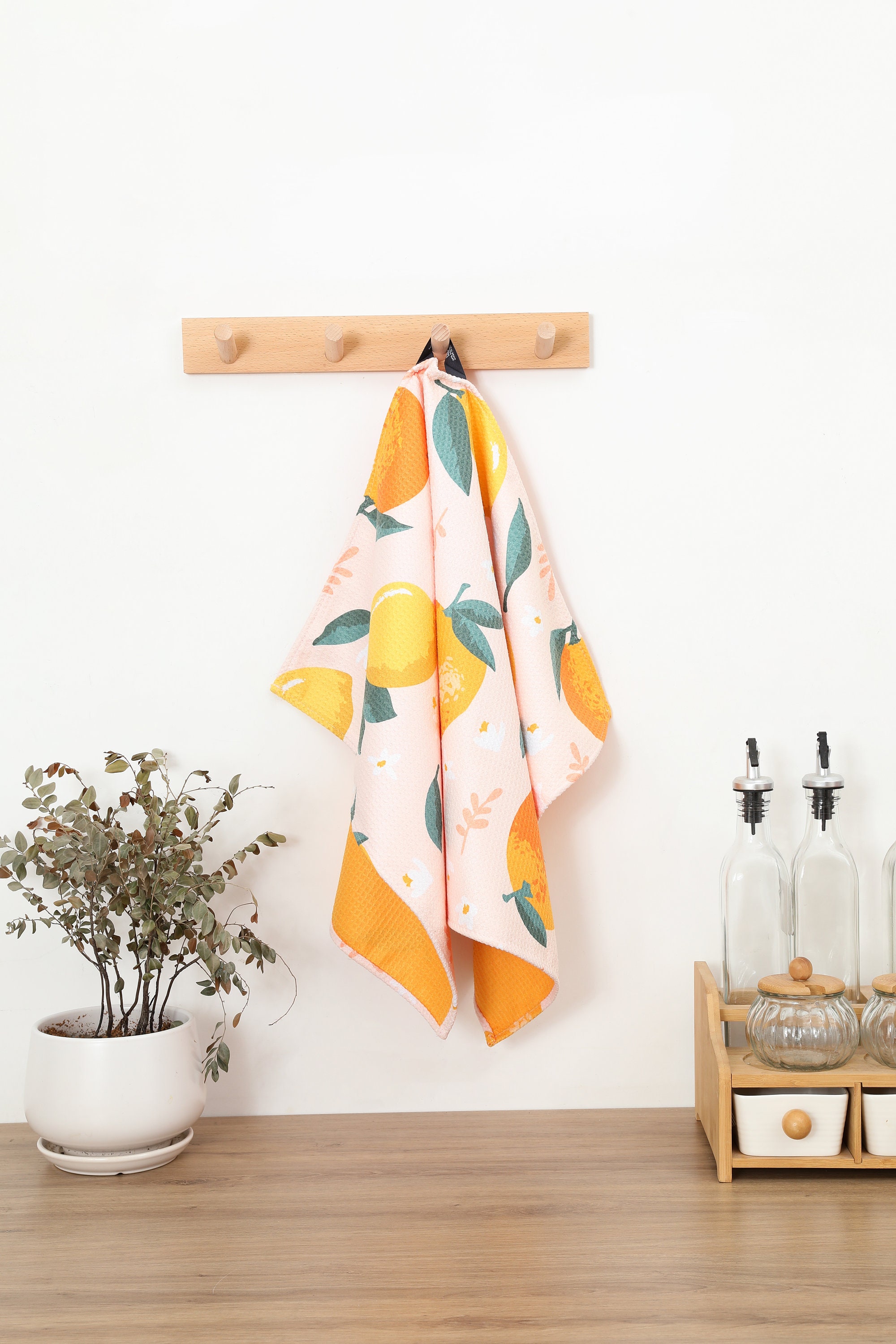 Lemon & Orange Tea Towel 18 X 30 Super Absorbent, Quick Dry RHB HAWAII ...