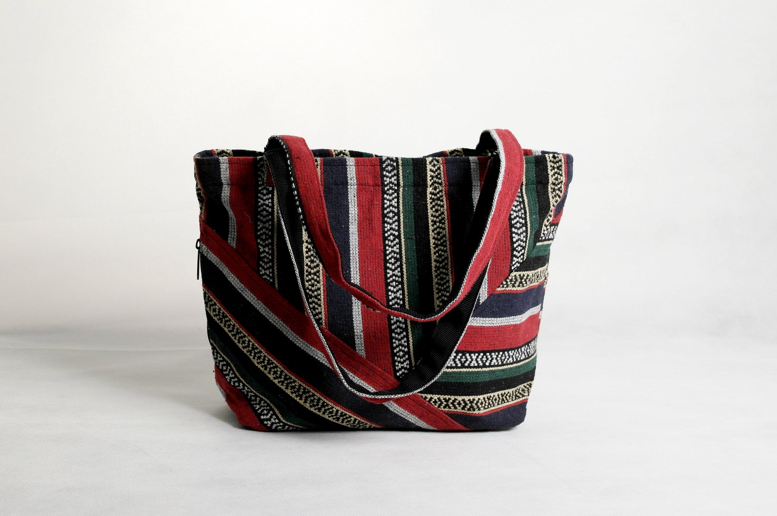 Cotton Bag Shoulder Bag Side Bag handmade | Etsy