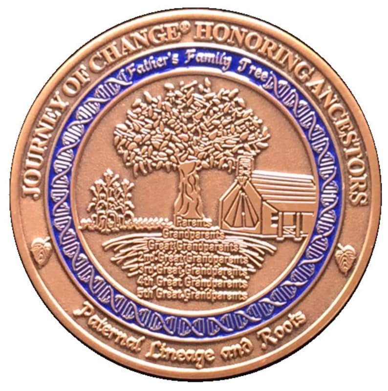 Honoring Ancestors Coin Family Tree Ancestry Gifts Altars Genealogy ...
