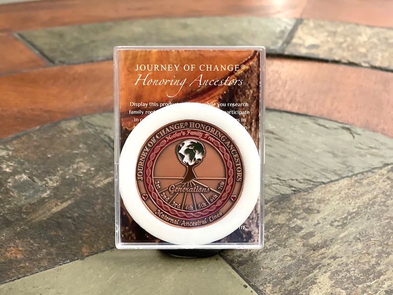 Honoring Ancestors Coin | Family Tree | Ancestry Gifts | Altars ...
