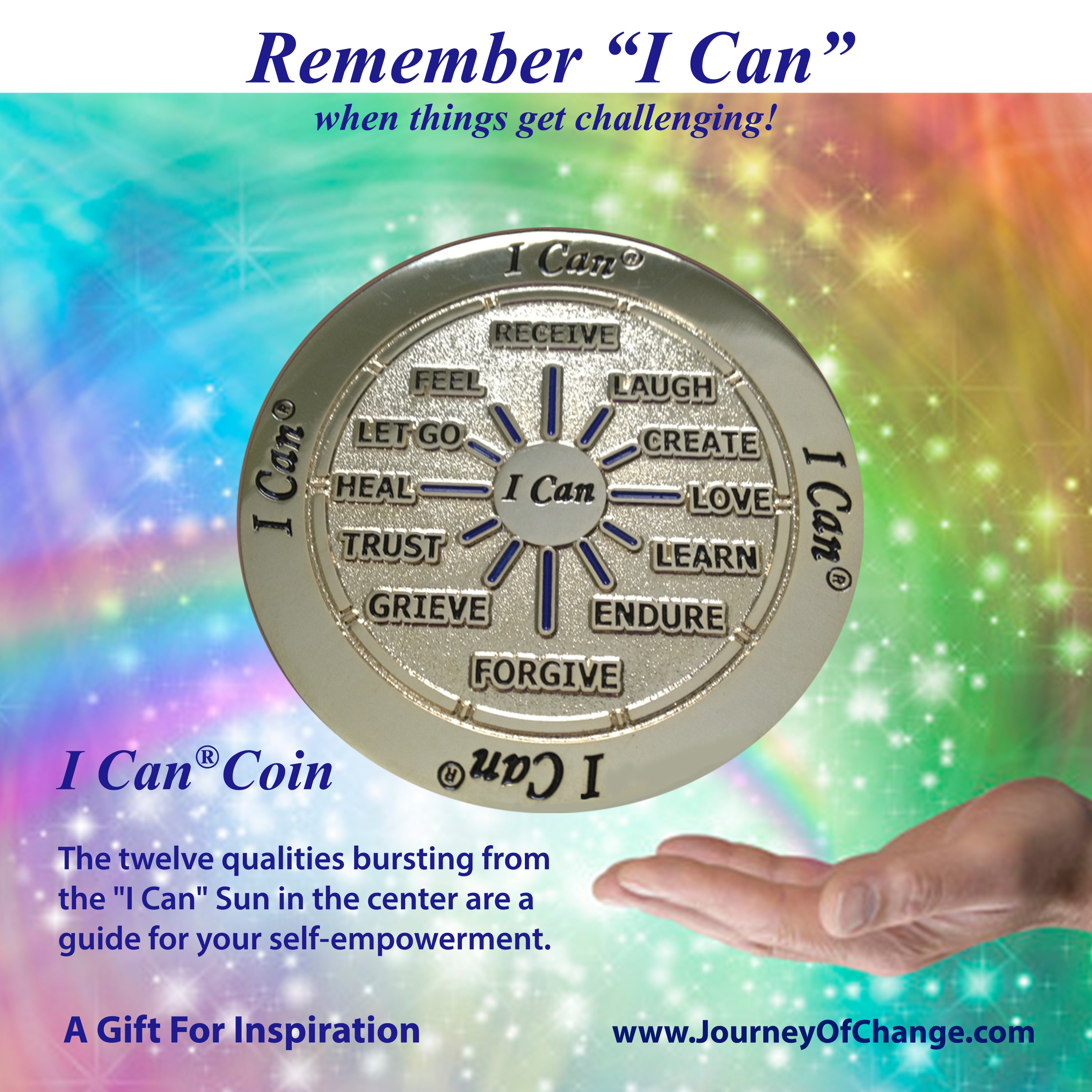 3 I Can Coins Health Issues Sober AA Gifts EDC Unique Gifts for Men ...