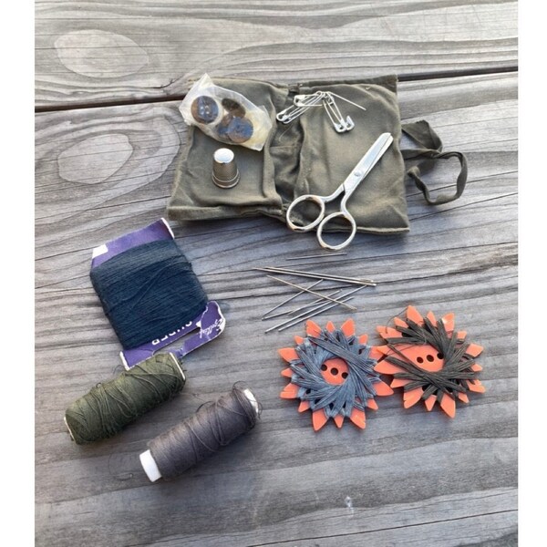 Military Sewing Kit - Etsy