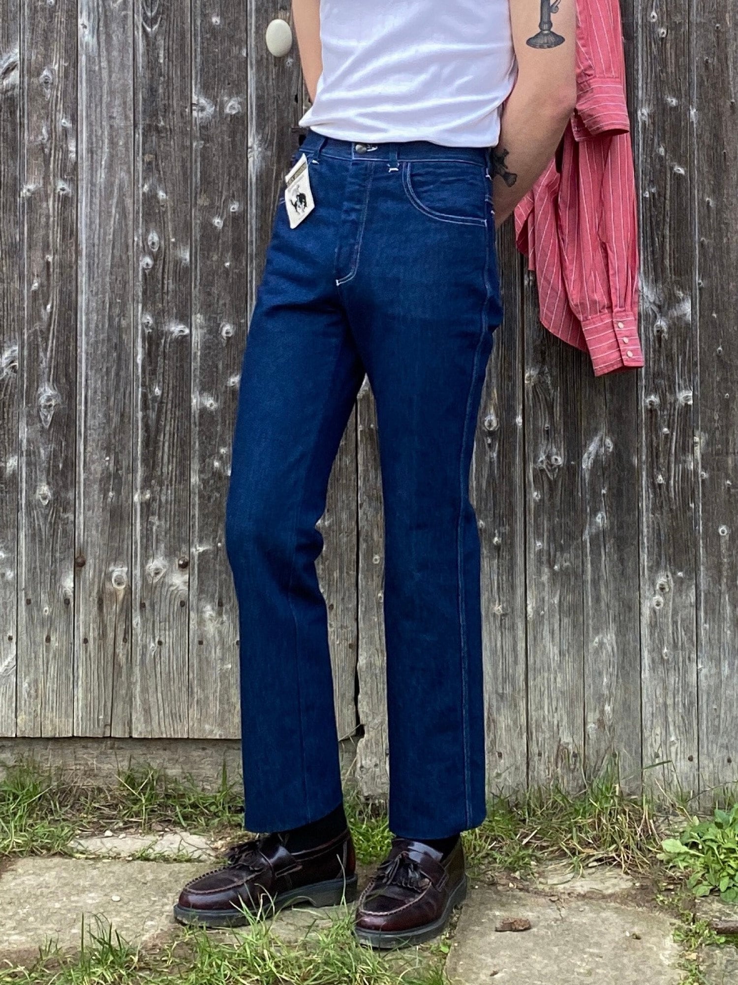 1970s « cone Mills Denim » French Cowboy Jeans, Deadstock, Size XS/S - Etsy