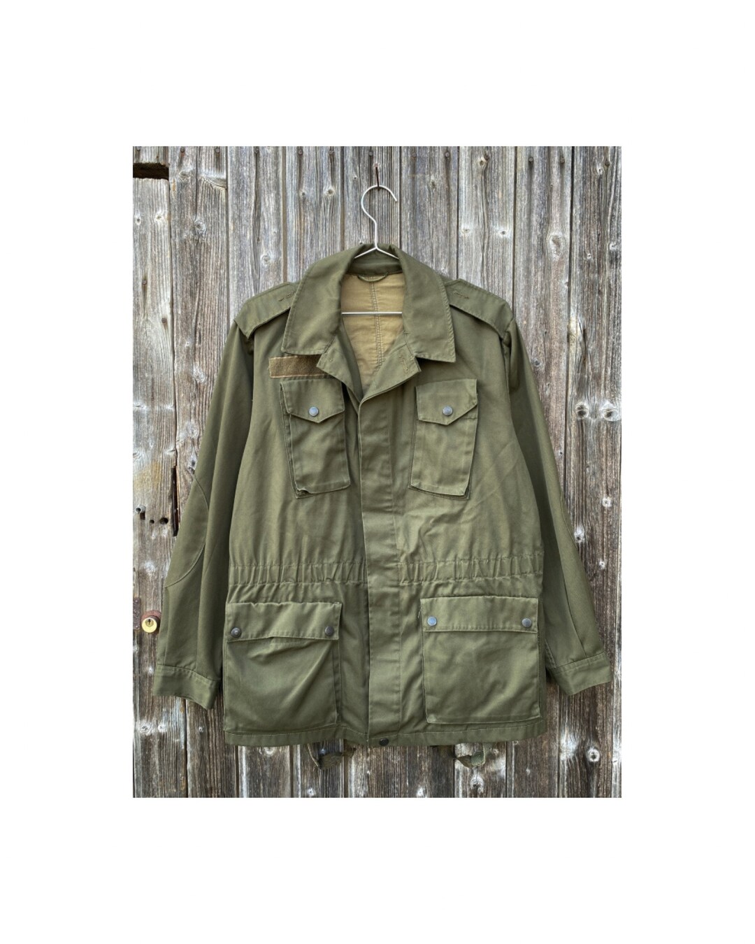 1980s Italian Army Field Jacket Size L - Etsy