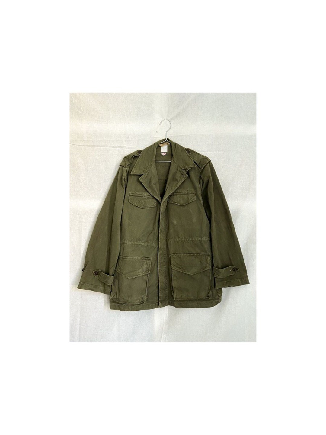 1950s French Army M47 Jacket, HBT, Size M & L - Etsy