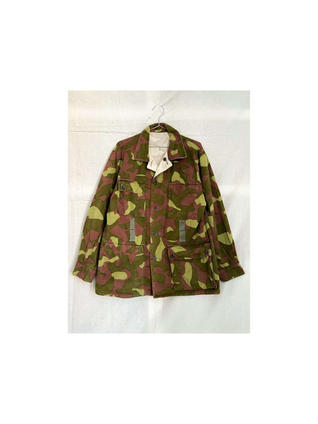 1980s M62 Finnish Camo Field Jacket, Size XL - Etsy