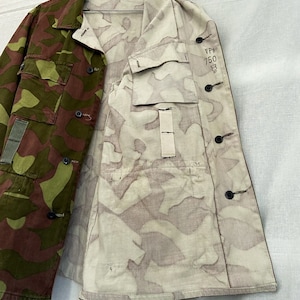 1980s M62 Finnish Camo Field Jacket, Size L to XXL - Etsy