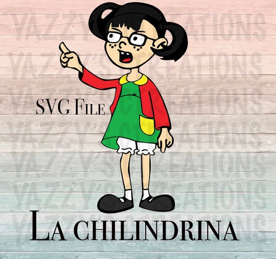 La Chilindrina/el Chavo Del Ocho SVG Images Cricut Files | Etsy