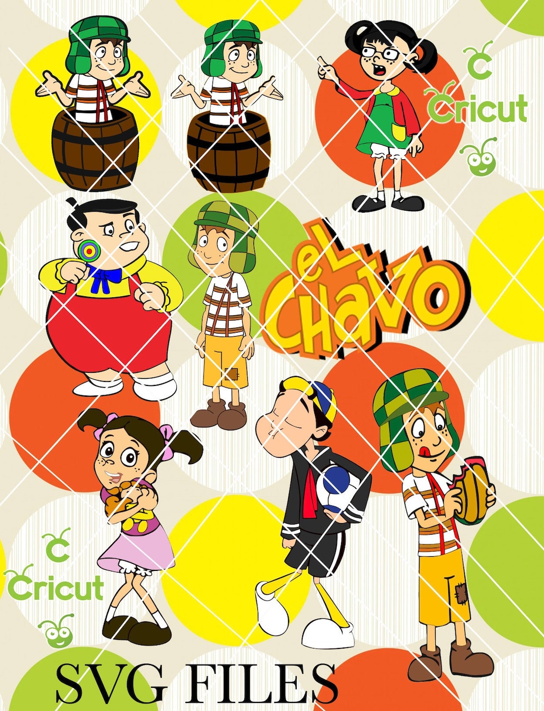 El Chavo Del Ocho SVG Images El Chavo SVG Images Cricut - Etsy Singapore